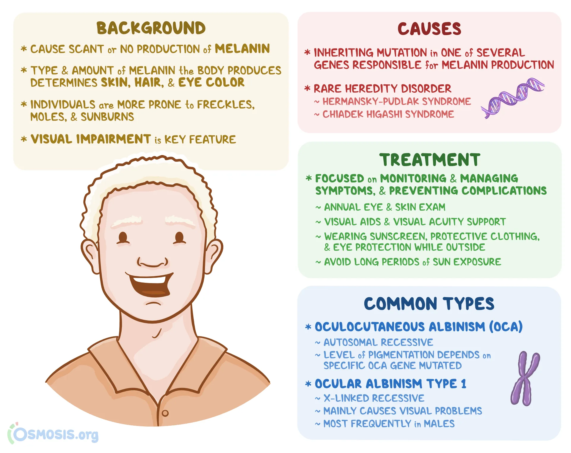 Oculocutaneous Albinism – 1/20,000 People Worldwide – Rare Disease Insights